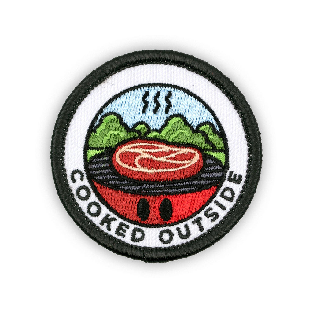 Adulting Merit Badge Embroidered Iron-On Patch (Cooked Outside) – Winks ...