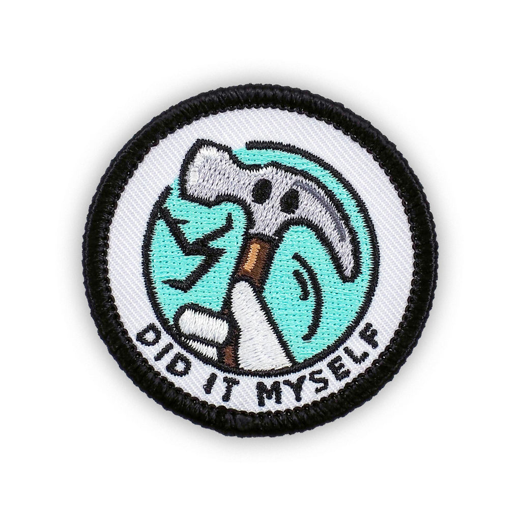 Adulting Merit Badge Embroidered Iron-On Patch (Did It Myself) – Winks ...