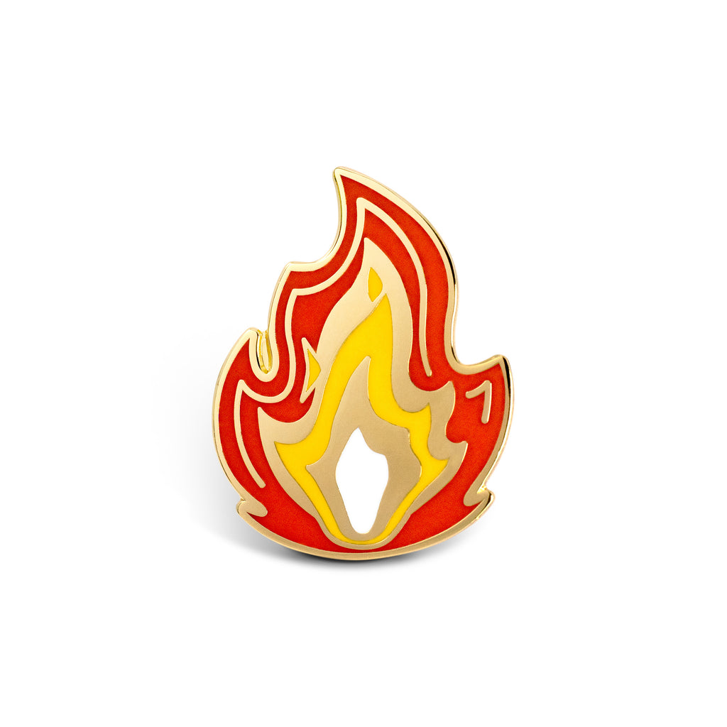 It's Fire Hard Enamel Lapel Pin – Winks For Days