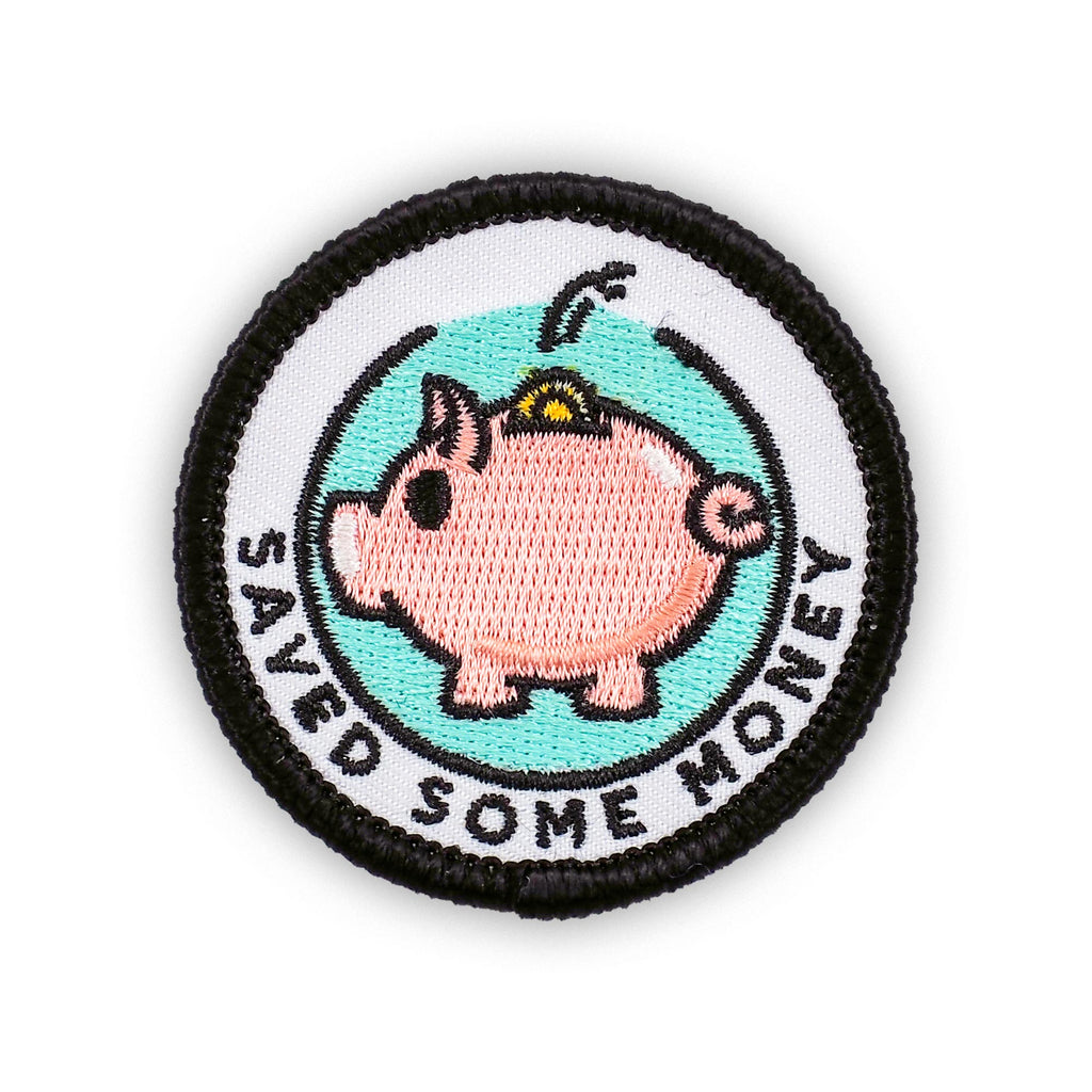 Adulting Merit Badge Embroidered Iron-On Patch (Saved Some Money ...